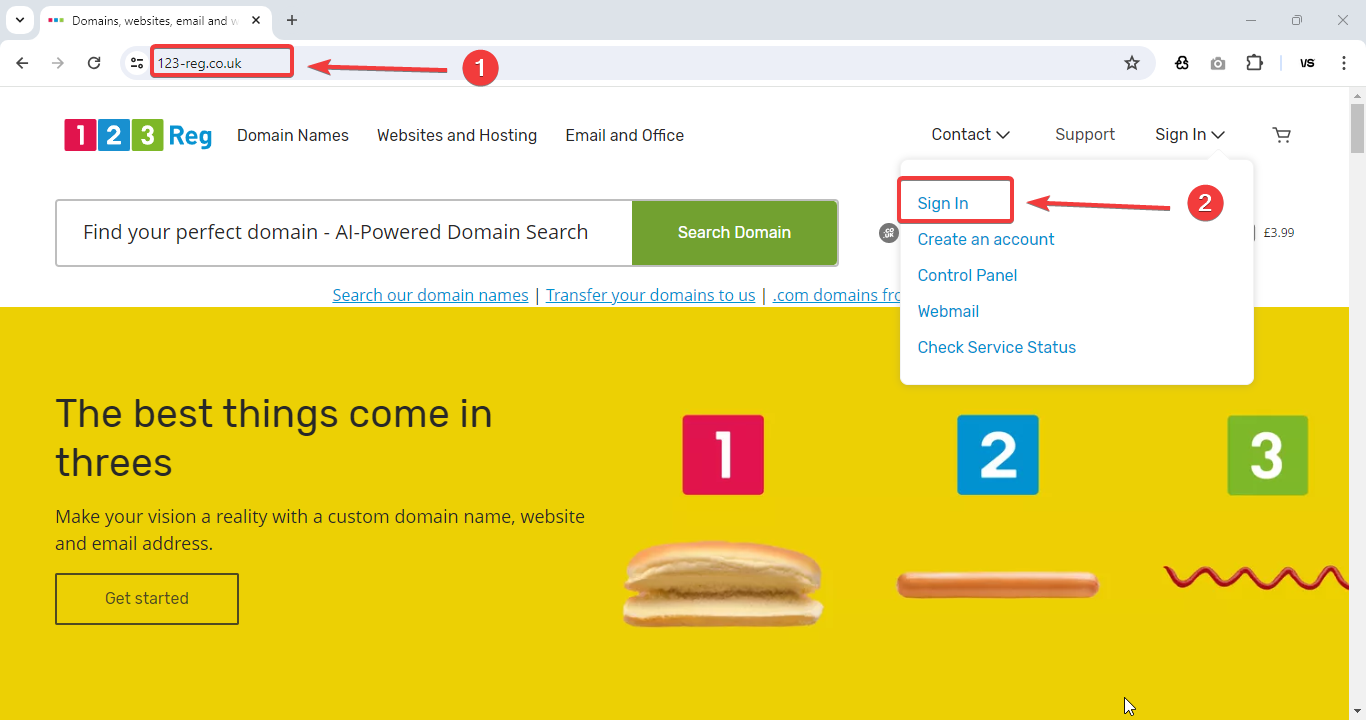 How do I change name servers in 123 Reg? - Visual Science
